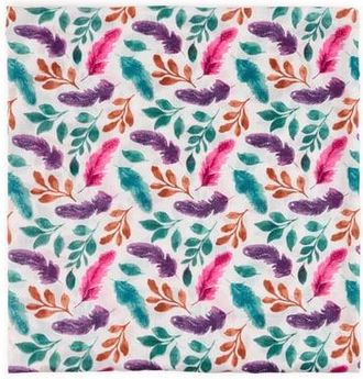 Au Printemps Paris Etole &agrave; motifs plumes