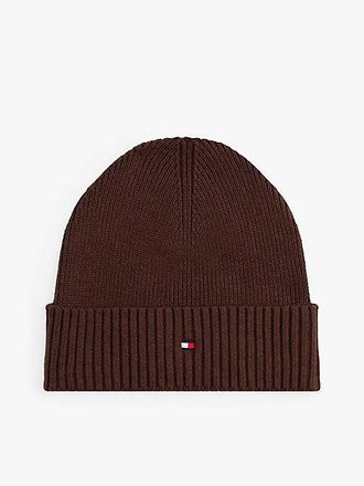 Tommy Hilfiger Bonnet Hilfiger Flag avec cachemire