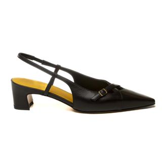 Mara Bini Femme, Chaussures, Noir, Taille: 38 EU Pointed Slingback 531