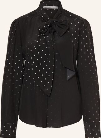 AllSaints Allsaints Schluppenbluse Aus Seide schwarz