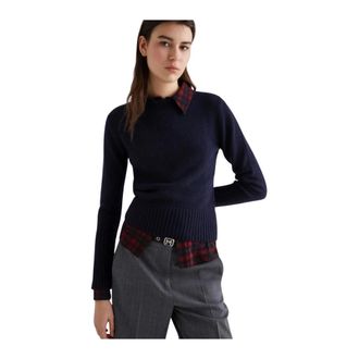 Marella Damen, Strickwaren, Blau, XLGr&ouml;&szlig;e