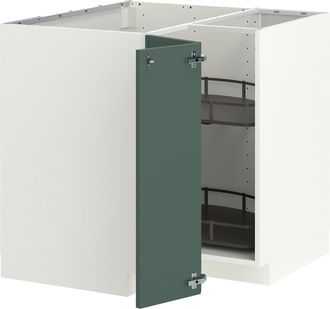 IKEA METOD Eckunterschrank+Karussell