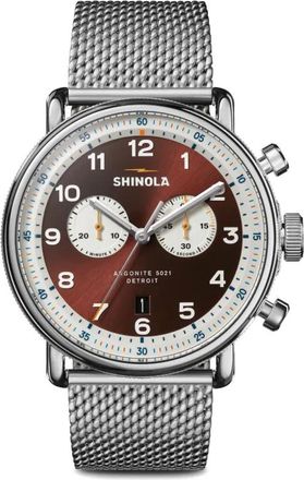 Shinola Canfield 43mm - Rot