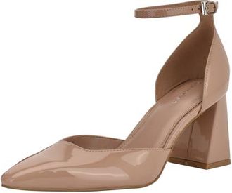 Calvin Klein Femme Nalene Escarpins, Brevet Naturel Clair 110, 39 EU