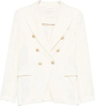 Circolo 1901 Femme, Vestes, Blanc, Taille: 44 FR Circolo 1901 Vestes White