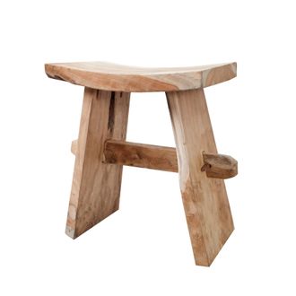 Invicta Interior riess-Ambiente Massiver Hocker Zen 40cm Teakholz Beistelltisch Nachttisch