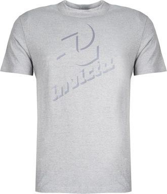 Invicta Rundhals-T-Shirt - - Tops - Herren - Grau - M