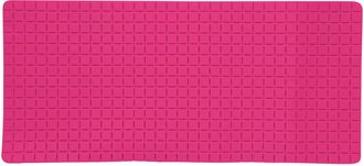 MSV Premium Duschmatte Badematte Badewannenmatte Badewanneneinlage antibakteriell rutschfest mit Saugn&auml;pfen - Pink - ca. 36 x 76 cm - duftet nach Rosen - 