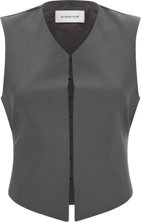 ARMARIUM Armarium, Femme, Vestes, Gris, Taille: 36 FR Guia Vest