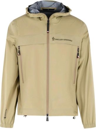 Moncler Homme, Vestes, Beige, Taille: XL Light Vestes