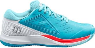 Wilson Damen Tennisoutdoorschuhe RUSH PRO ACE CLAY W SCUBA BLUE/Wh/Fiery