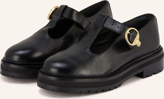 Barbour Mary-Jane-Loafer Ryton schwarz