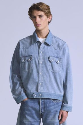 Levi's Customized Sawtooth Jacke - Herren - Blau / Blau