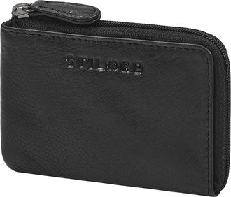 STILORD Keyon Elegante Schlüsseltasche Leder Herren Schlüsseletui Damen - RFID Schlüsselmäppchen Echtleder Autoschlüssel Hülle - Kleingeldbörse für Karten und