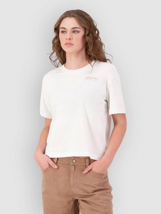 Mons Royale Yonder Merino Organic Cotton Funktionsshirt vintage white