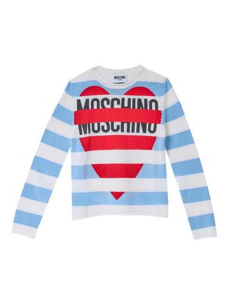 Moschino Pull Col Rond - Multicolore