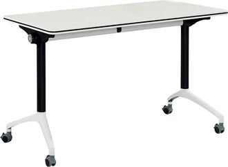Generic Mobiler Klapptisch, Klappbarer Schulungstisch, Klappbarer Konferenztisch mit 360&deg;-Rollen (leise), f&uuml;r B&uuml;robesprechungsr&auml;ume/Farbe/160 x 40 x 75 cm