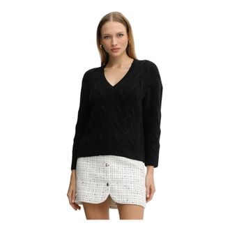 A|X Armani Exchange Damen, Strickwaren, Schwarzk, MGr&ouml;&szlig;e