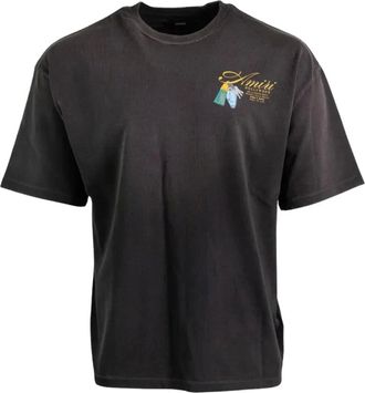 Amiri Homme, Tops, Noir, Taille: XL Chateau Keys OS Tee