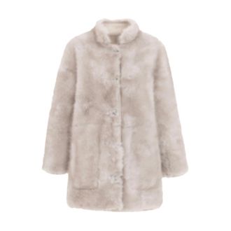 Urban Code Wender-Mantel aus Kunstpelz - - Jackets - Damen - Grau - L