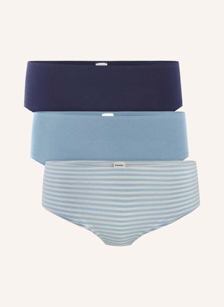 Hessnatur Hessnatur Panty Regular Cut Im 3er Pack blau