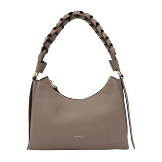 Coccinelle Sac &agrave; main en cuir - Femme - Sacs - Brun - Taille: ONE Size