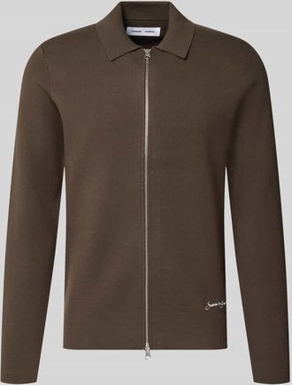 Sams&oslash;e & Sams&oslash;e Regular Fit Jacke aus Viskose-Mix Modell Matt