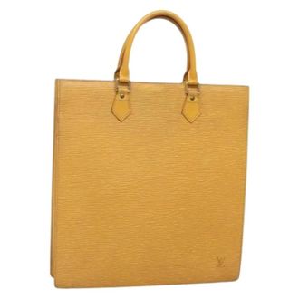 Louis Vuitton Pre-owned Cuir sacs-louis-vuitton - Femme - Pre-owned - Jaune - Taille: ONE Size
