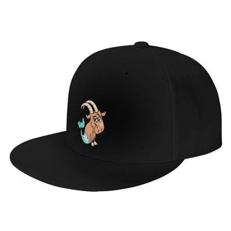 Generic Chapeau De Baseball Constellation du Capricorne en Dessin Anim&eacute; Chapeau De Golf R&eacute;glable Respirante Casquette Unisexe, pour Les Loisirs, Ext&eacute;rieur, Sp