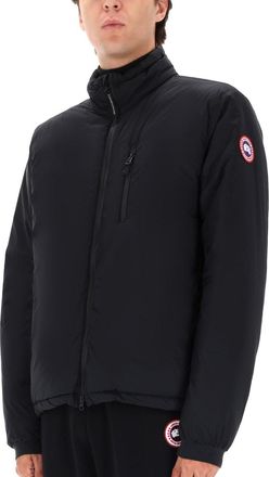 Canada Goose Mens Down Jacket Lodge Black Polyamide