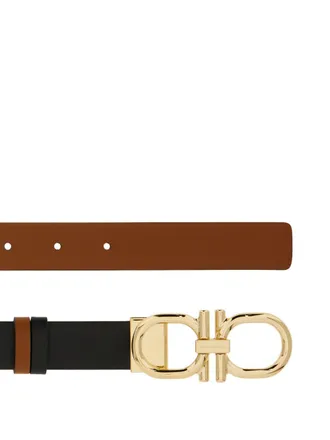 Ferragamo Gancini Belt - Black