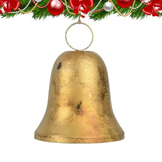 Generic Weihnachtsglocken - Rustikale Dekoration f&uuml;r Ferienhaus, Vintage-Glocken-Ornamente, saisonale winterliche festliche Dekorationsideen, h&auml;ngende Bauernh