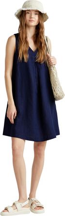 Benetton Damen Vestito 4aghdv0ax Kleid, blau, XL