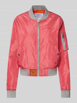 Original Bombers Bomberjacke mit Logo-Stitching