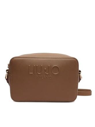 Liu Jo Milano Sac bandouli&egrave;re en cuir synth&eacute;tique, marron, avec sangle r&eacute;glable