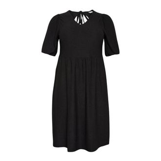 Kaffe Curve Robe en maille - Femme - Robes - Noir - Taille: 44 FR