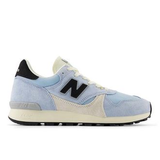 New Balance Unisexe U475 en Bleu/Noir/Beige/Gris, Su&egrave;de/Mesh, Taille 37.5 Large