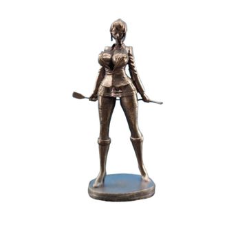 Generic Messing-Minirock, sexy sch&ouml;ne Lehrer-Statue, Metall, sexy M&auml;dchenmodell, Frauen-Skulptur, Miniaturen, K&ouml;rperkunst, Handwerk, Schreibtisch-Ornamente, H