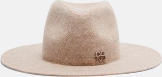 Ruslan Baginskiy Fedora Monogram en feutre de laine mélangée