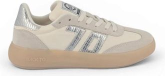 Back70 Back70, Femme, Chaussures, Beige, Taille: 39 EU Brooklyn Baskets