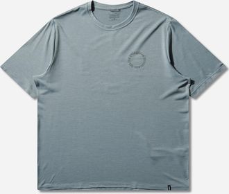 Patagonia Men s Capilene Cool Daily Shirt Spoke Stencil Blue Sage