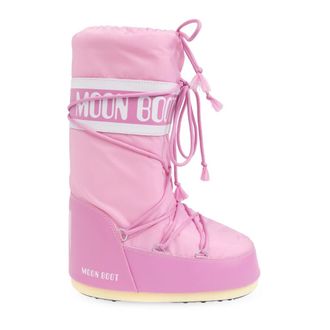 Moon Boot Schneestiefel Icon Nylon - - Shoes - Damen - Rosa - 40 EU