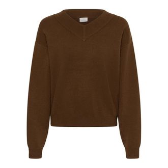 Kaffe Strickware - - Knitwear - Damen - Gr&uuml;n - XL