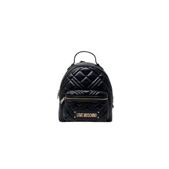 Love Moschino Gesteppter Matelass&eacute; Rucksack - - Bags - Damen - Schwarzk - ONE SIZE