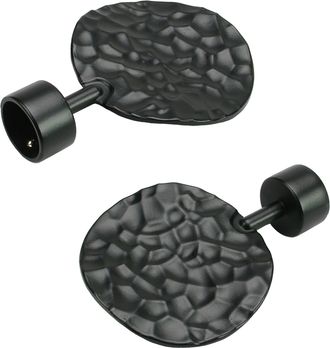 Liedeco Endst&uuml;ck, Endkappe Jimi f&uuml;r Gardinenstangen Blues &oslash; 20 mm | 1 St&uuml;ck | schwarz