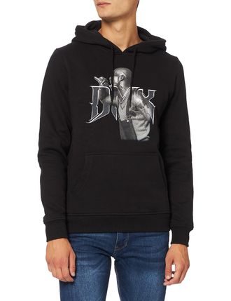 Mister Tee Herren Kapuzenpullover DMX Mic Hoody, Black, S