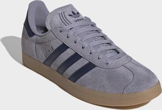 adidas Sneaker ADIDAS ORIGINALS GAZELLE, Herren, Gr. 38,5, slate, night indigo, gum4, Leder, Synthetik, Schuhe Sneaker, Topseller