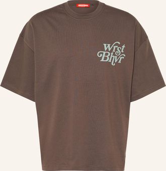 Worst Behavior Wrstbhvr T-Shirt Reed v3 braun