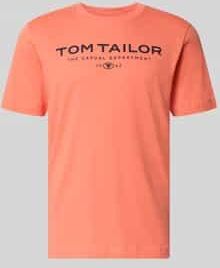 Tom Tailor Regular Fit T-Shirt aus reiner Baumwolle