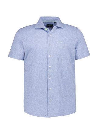 N.Z.A. Herren Kurzarmhemd blau